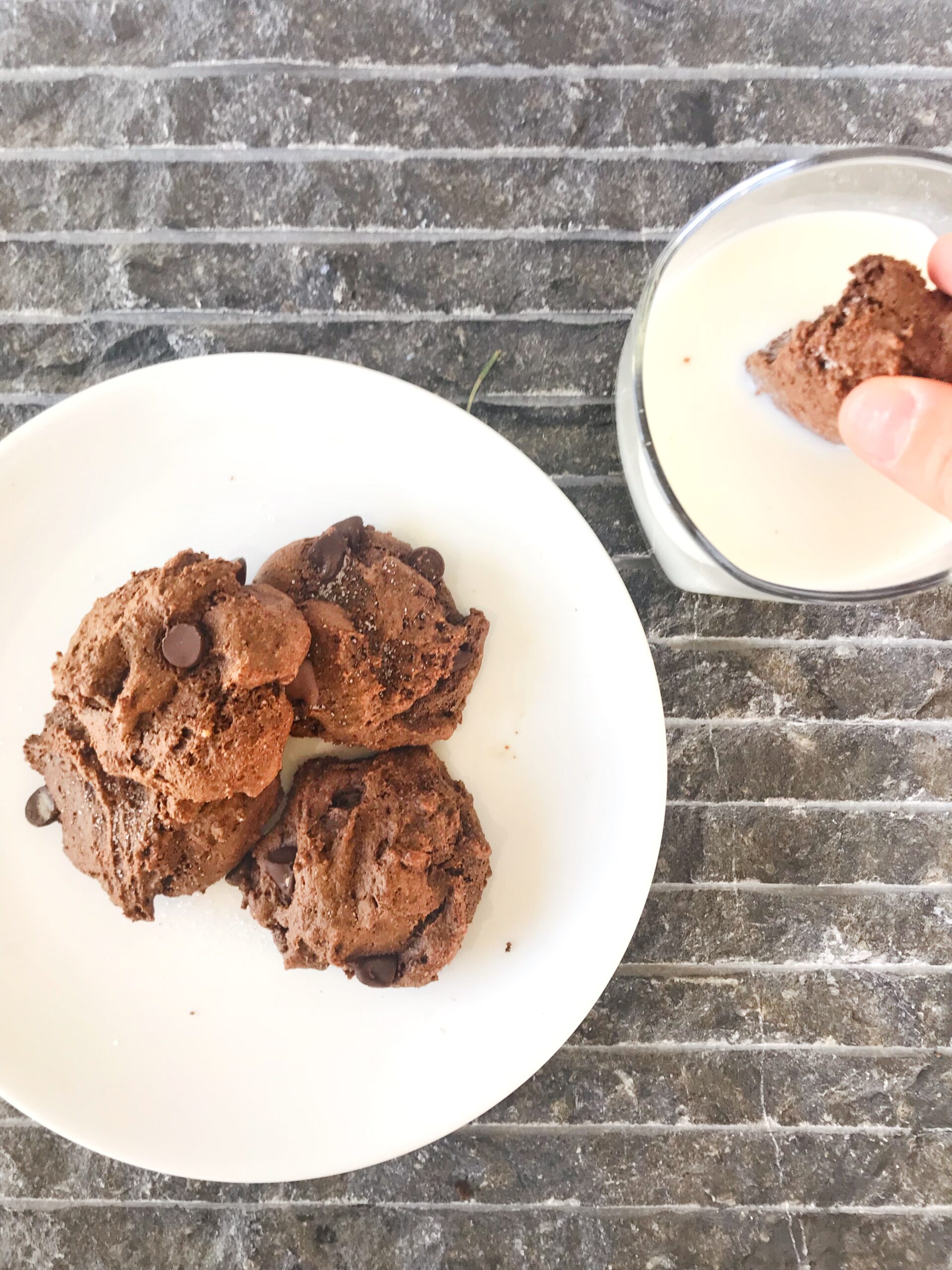Double Chocolate Mint Cookies - Manitoba Flax