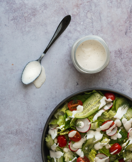Creamy Ranch Dressing with Flaxseed - Manitoba Flax