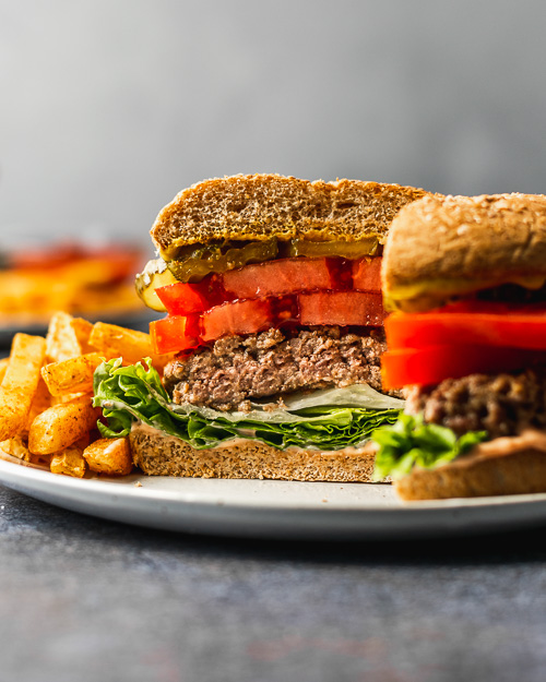 Eggless Flaxseed Burgers - Manitoba Flax Seed Milling Company (US)