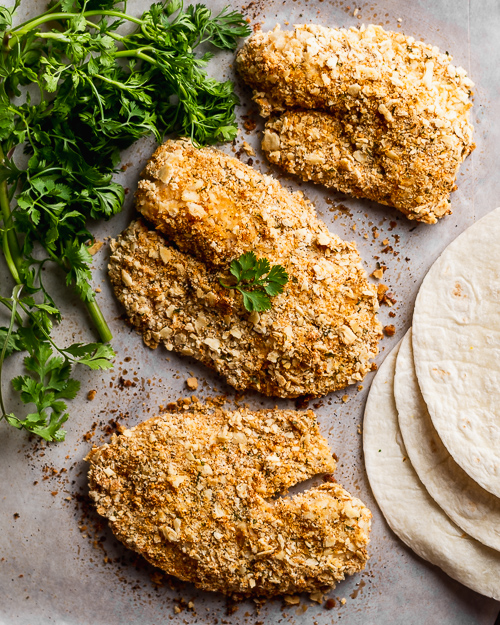 Quick and Crispy Flaxseed Fish Tacos - Manitoba Flax Seed Milling ...